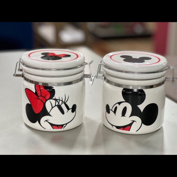 Disney | Other | 2 Double Side Mickey Minnie Mouse Containers | Poshmark